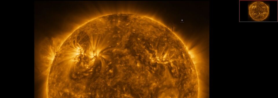 Astronomía E Imágenes Infrarrojas De Alta Resolución Del Sol Esta